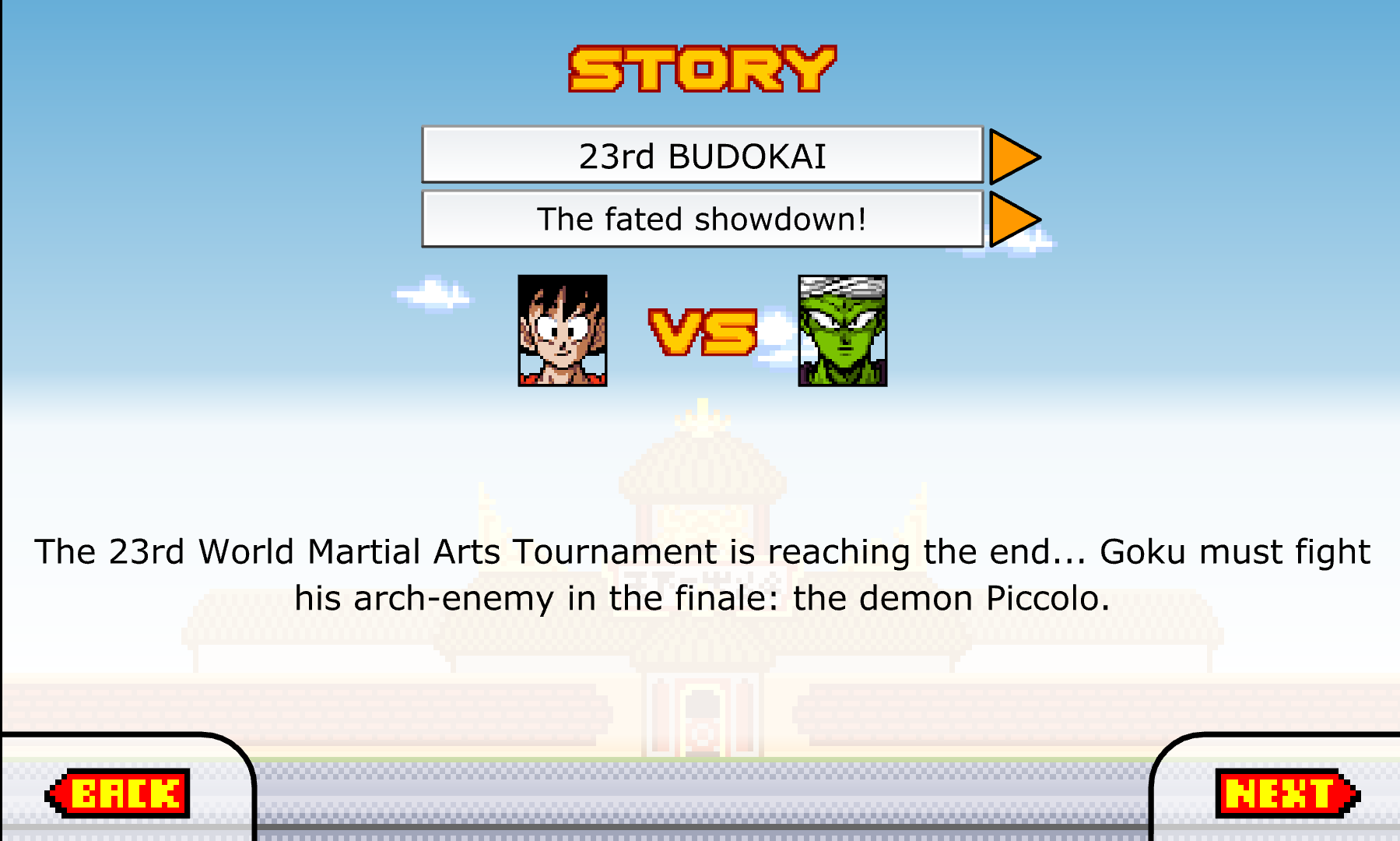 The fated showdown | Dragon Ball Z Devolution Wikia | Fandom