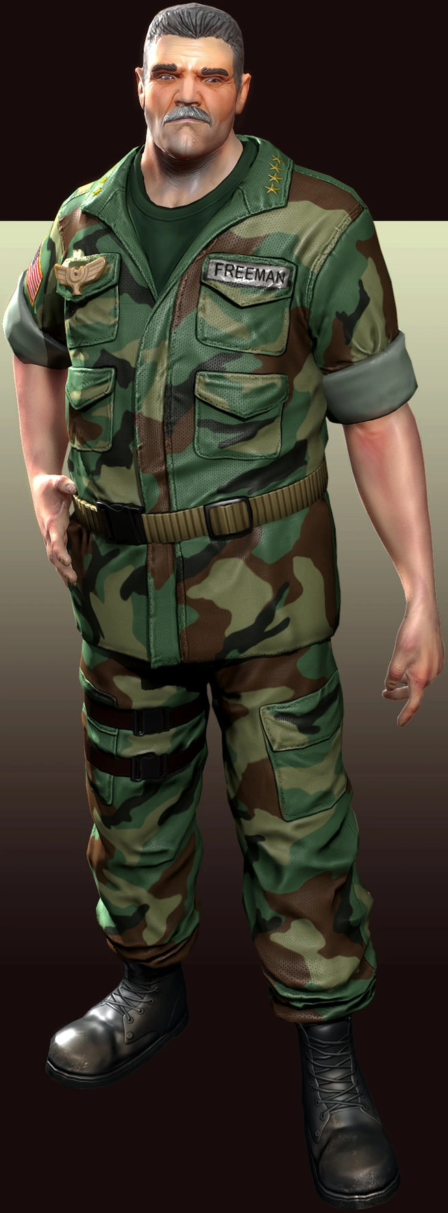 General Freeman | DC and Marvel: Twin-Verse Wiki | Fandom