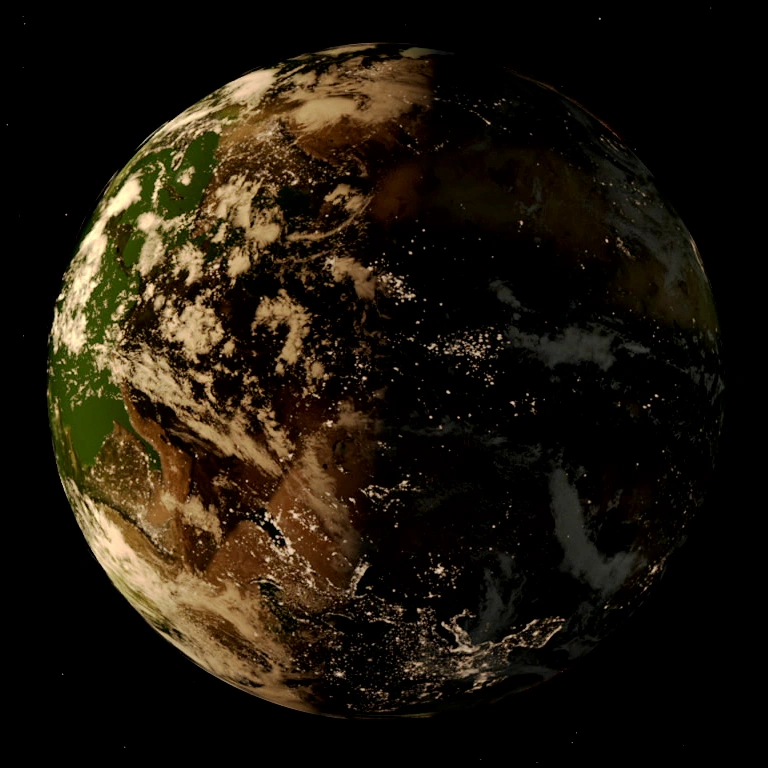 Map Of Krypton Planets