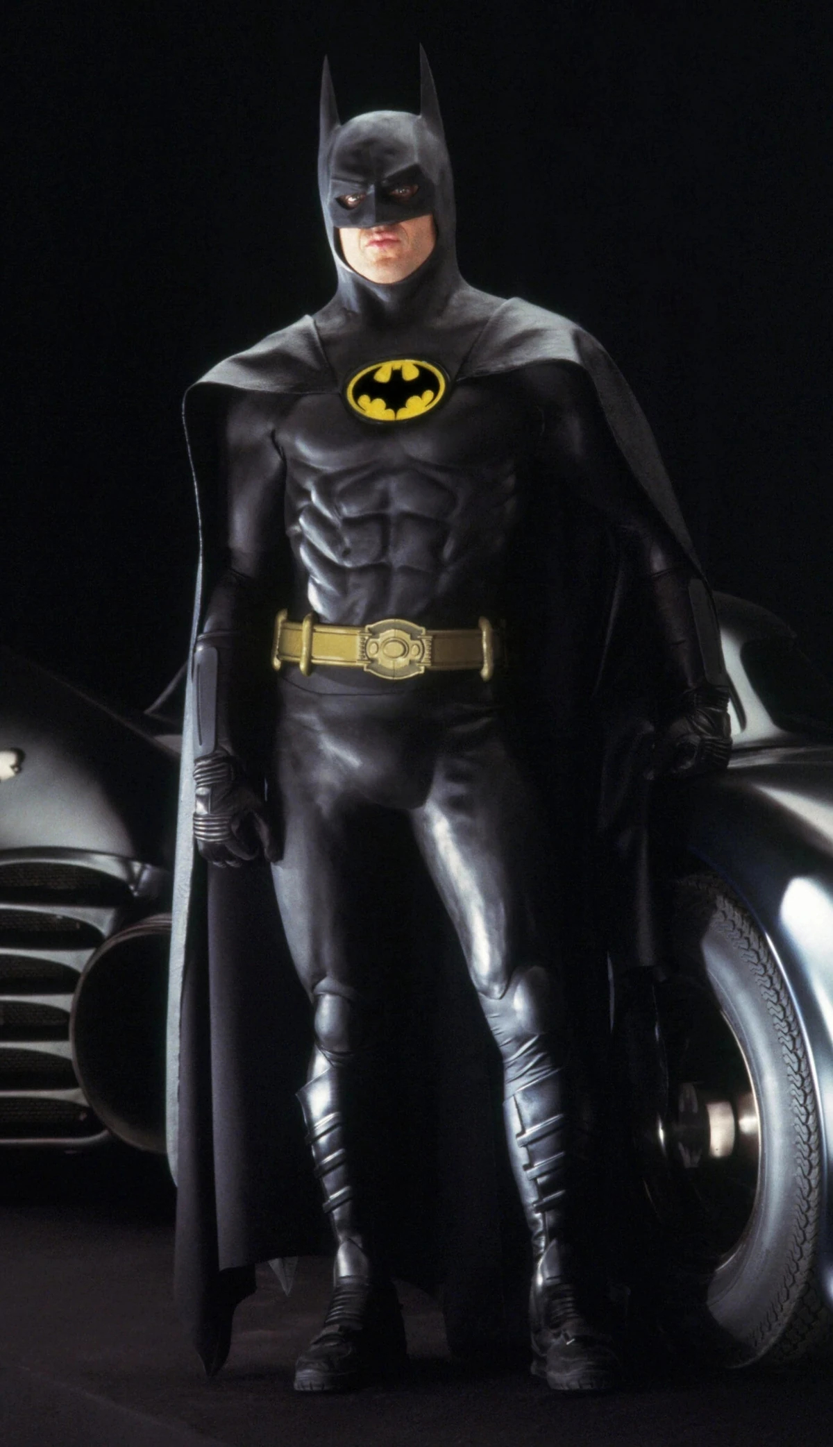 First Batsuit | DC Burtonverse Wiki | Fandom