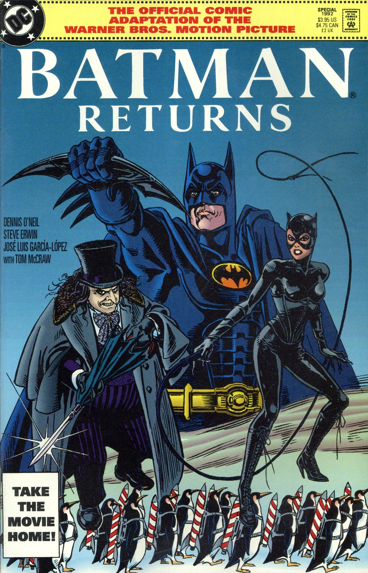 Batman Returns: The Official Comic Adaptation | DC Burtonverse Wiki ...
