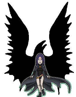 Raven (DCAU) | Dc Microheroes Wiki | Fandom