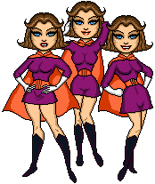 Triplicate Girl (Pre-Zero Hour) | Dc Microheroes Wiki | Fandom