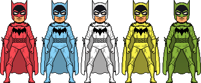 Rainbow Batman (Bruce Wayne) | Dc Microheroes Wiki | Fandom