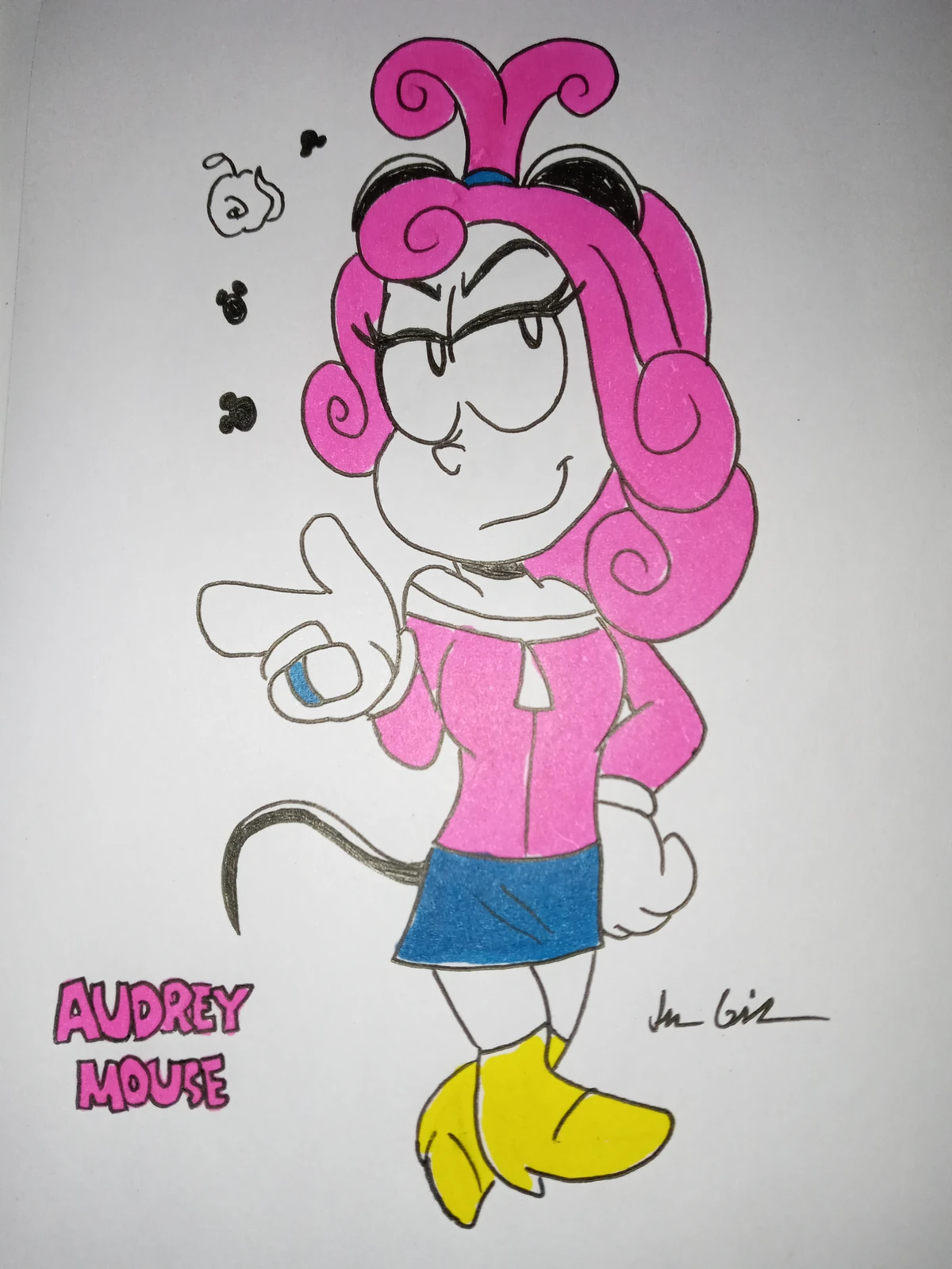 Audrey Mouse (Kanekalon) | DC Super Hero Girls Fanon Wiki | Fandom