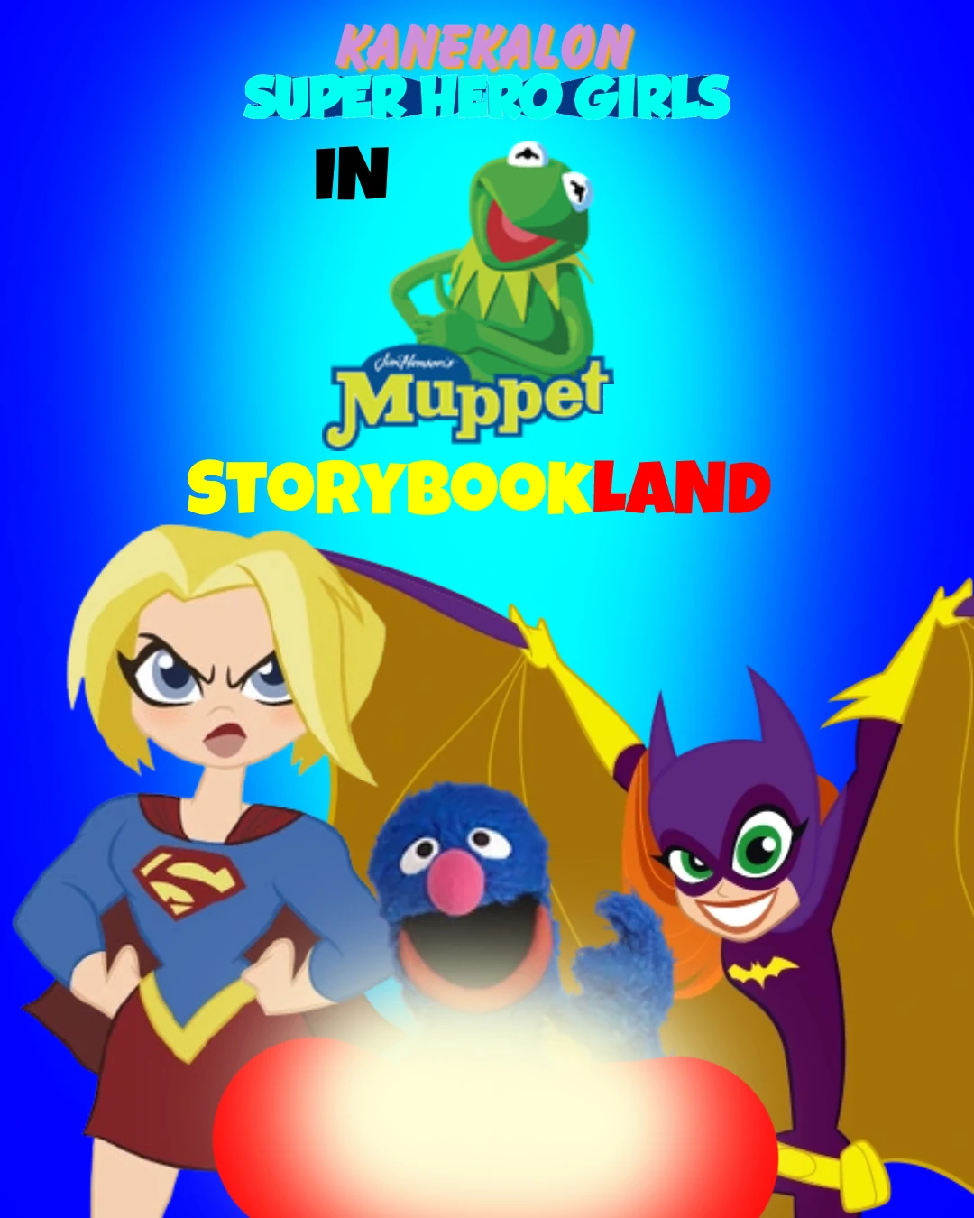 Super Hero Girls in Muppet Storybook-land (Kanekalon) | DC Super Hero ...