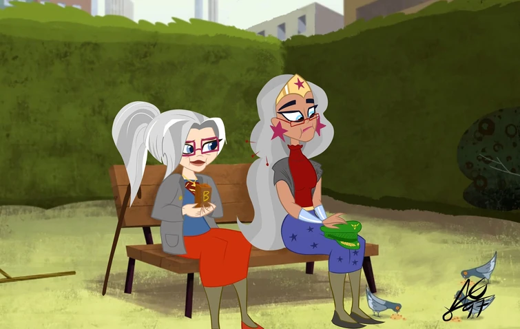 Respect The Elderly | DC Super Hero Girls Fanon Wiki | Fandom