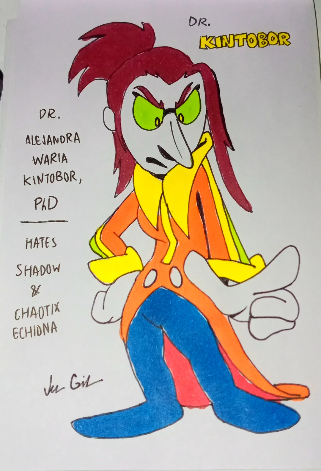 Dr. Kintobor (Kanekalon) | DC Super Hero Girls Fanon Wiki | Fandom