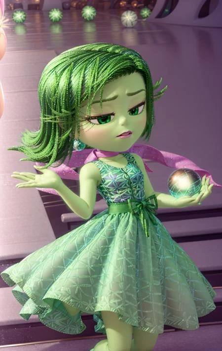 Disgust (Kanekalon/Pixar) | DC Super Hero Girls Fanon Wiki | Fandom