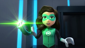 Green Lantern (Jessica Cruz) (G1) | DC Super Hero Girls Wikia | Fandom