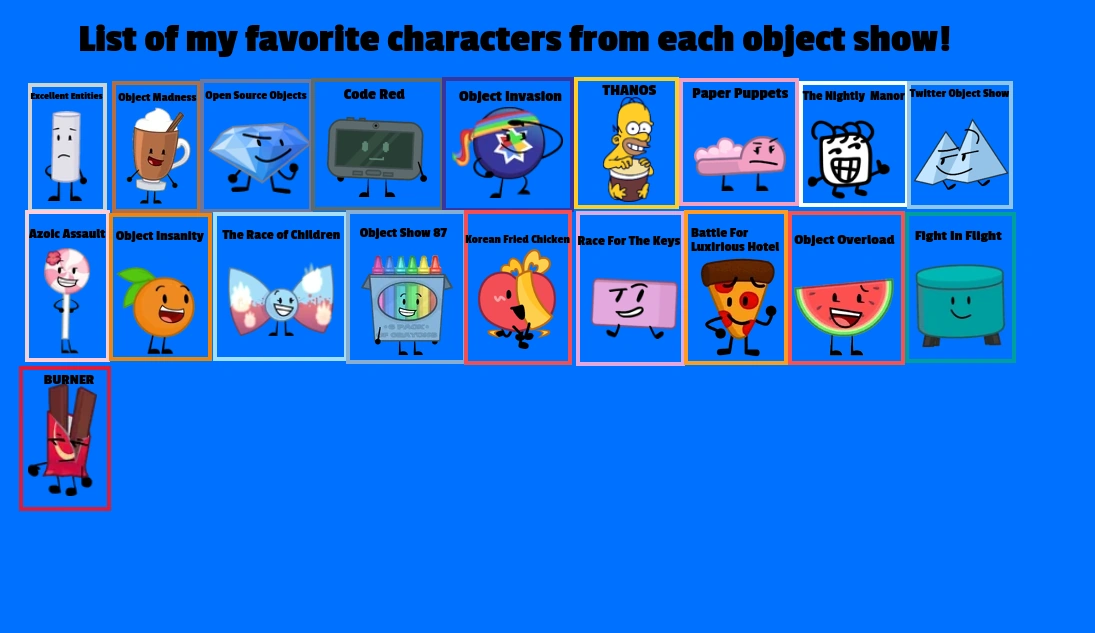 Suggest more object shows | Fandom