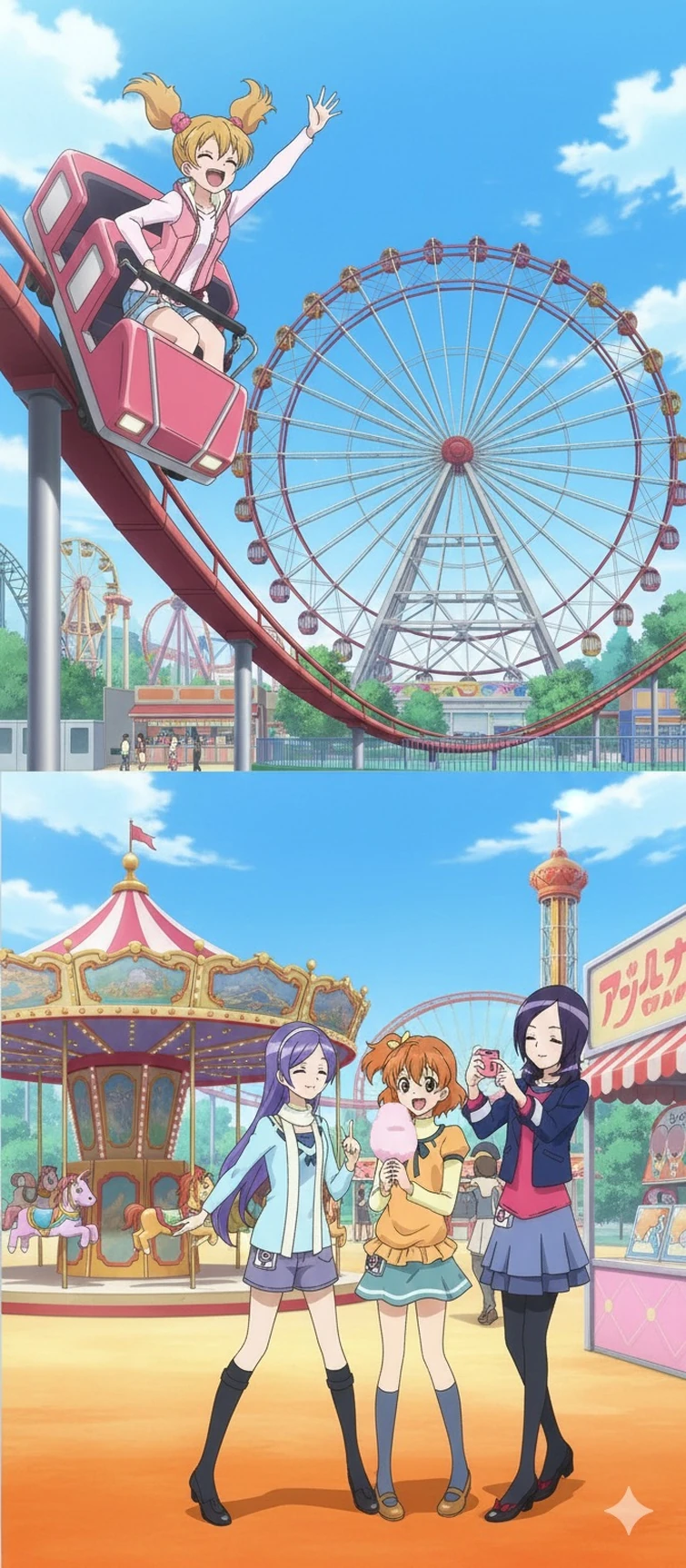 G1 Pretty Cures having a picnic and fun at parks | Fandom