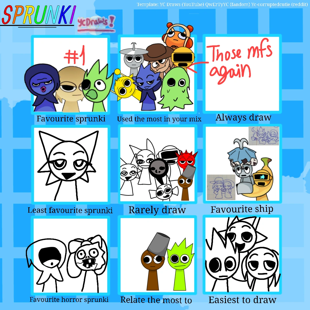 The Sprunki template | Fandom