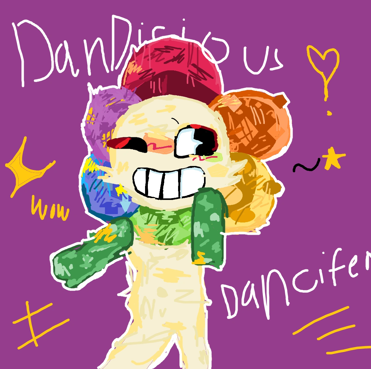 Dandicious dancifer fanart (yes i drew it in microsoft paint) | Fandom