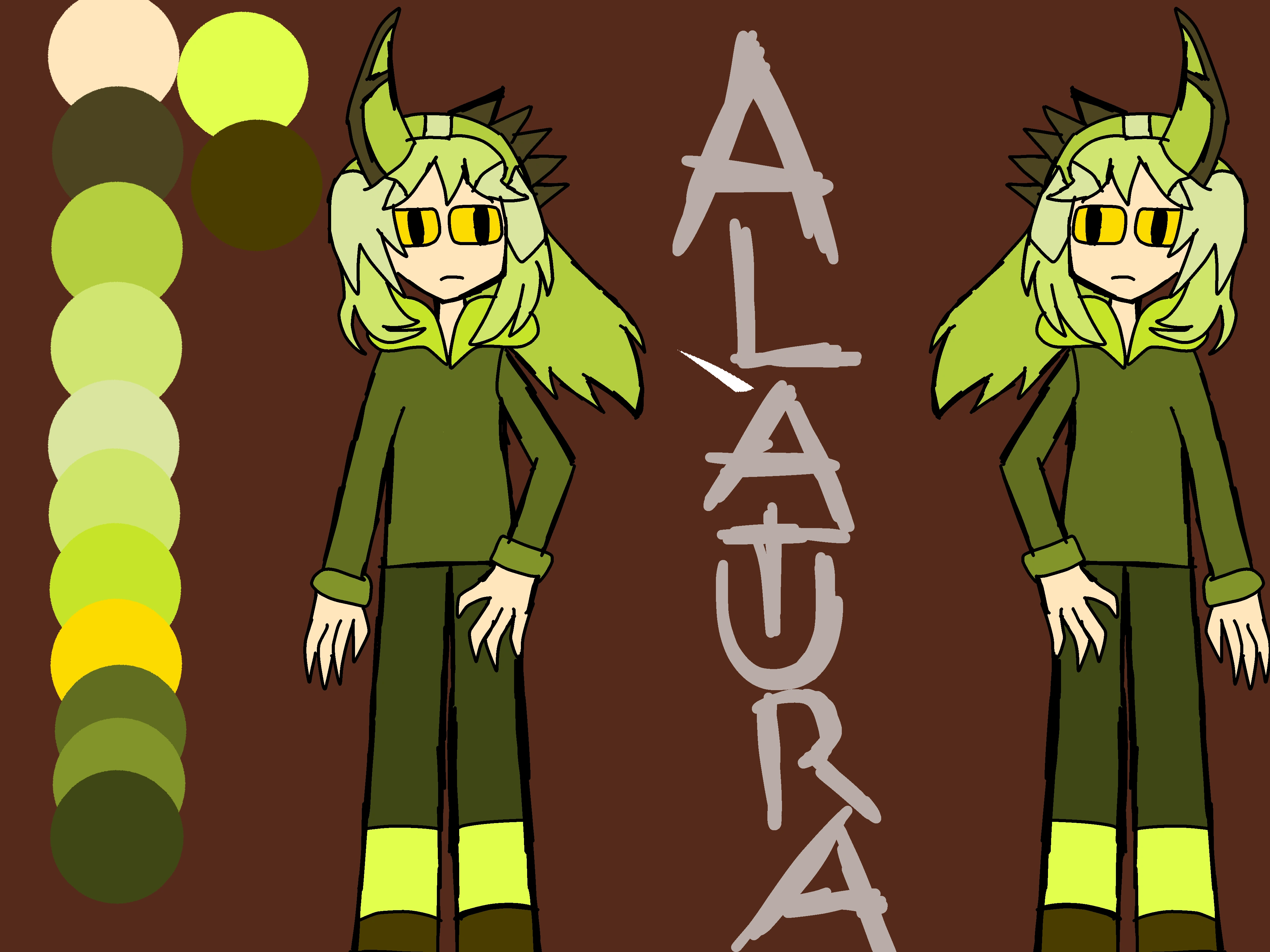 *throws in a artwork of a humaniziation of the Alatura (in my style ...