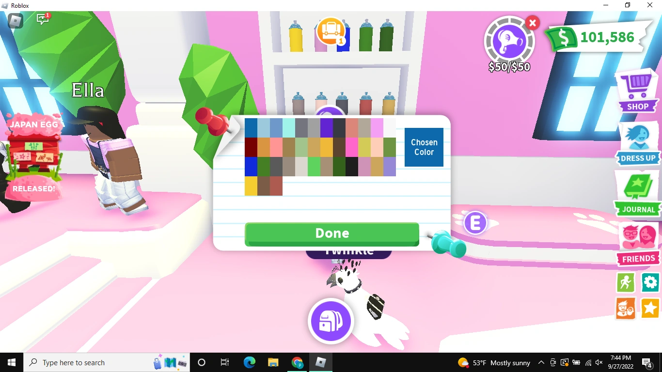 Hack if u dont like how bright crow/swan/panda/skele dog is when neon ...