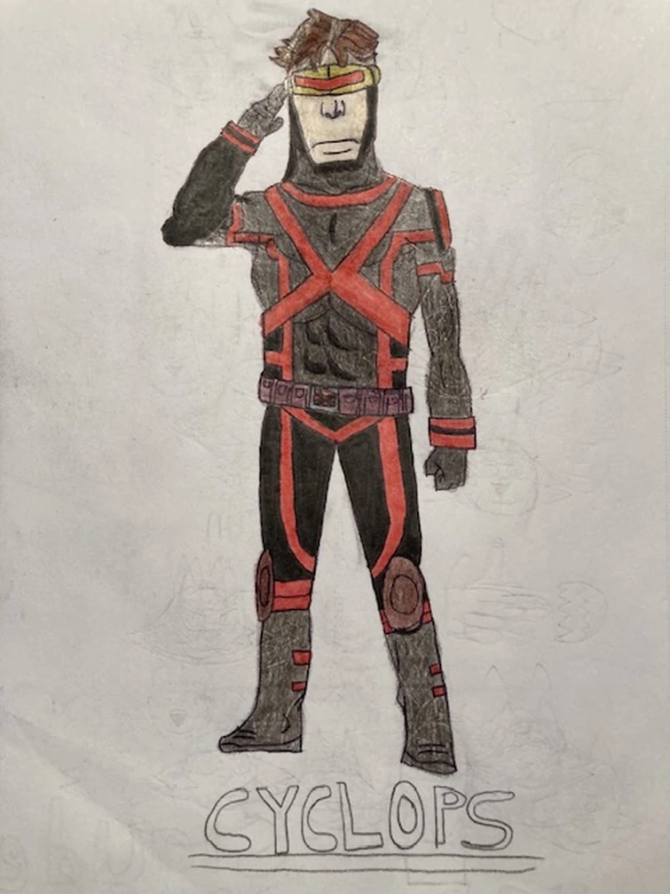 I tried my hand at making my own Cyclops design. What do you guys think ...