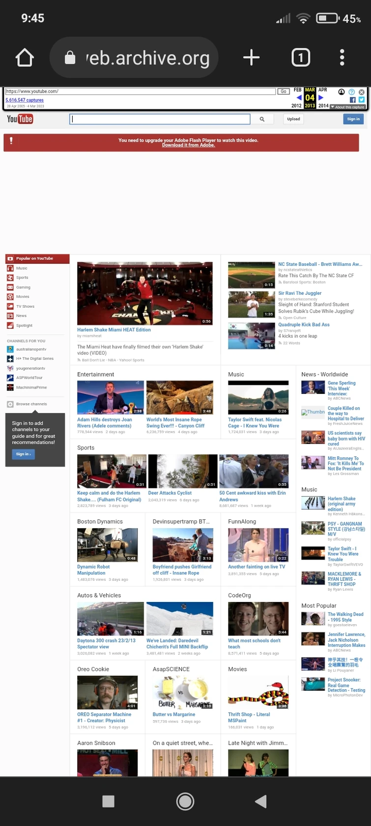 Youtube on 2013 | Fandom