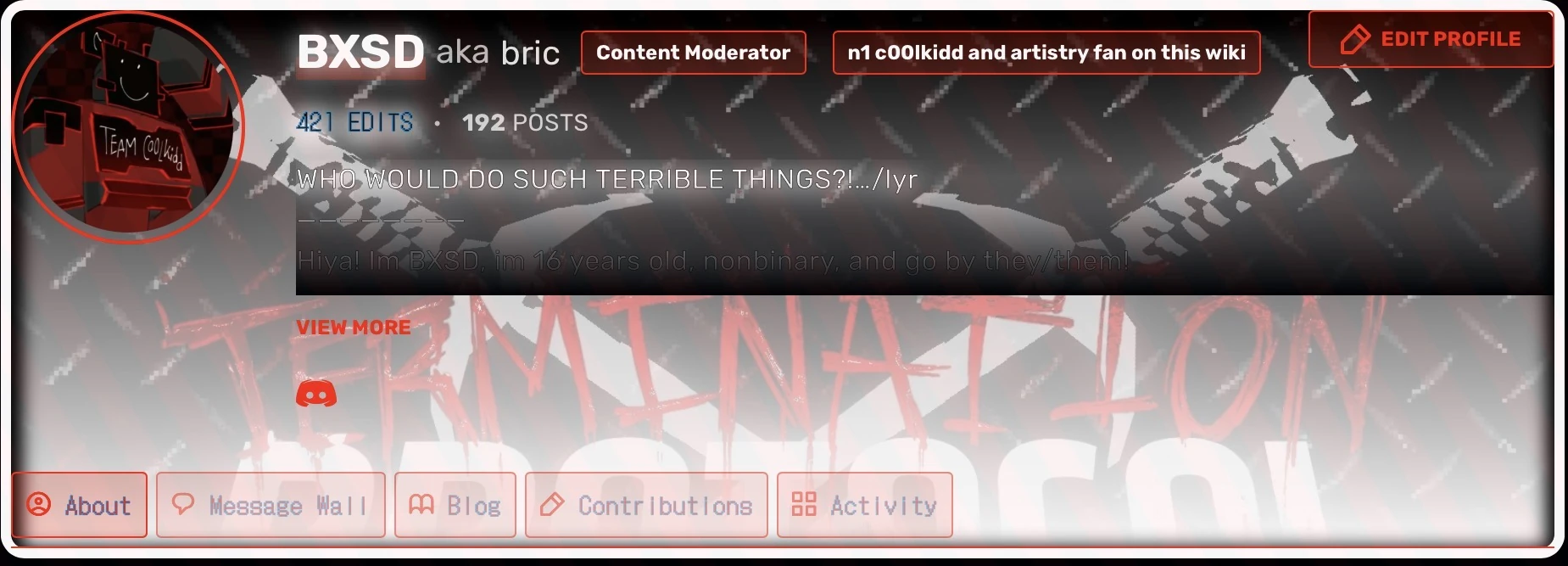 Stuff i made for the tpc wiki! | Fandom