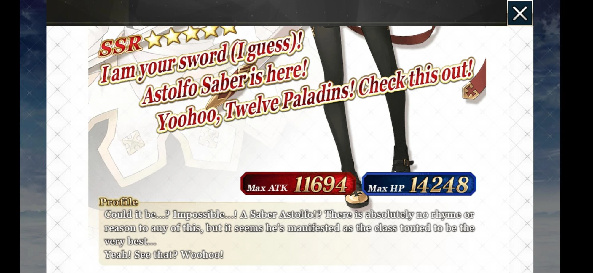 Astolfo is my Sword! | Fandom
