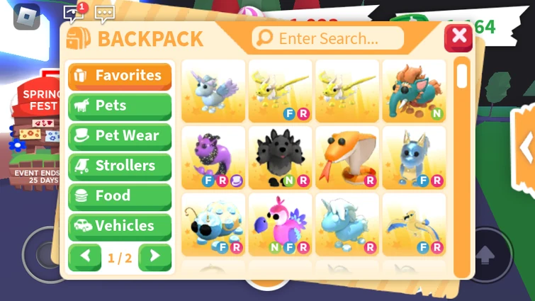 Lf upgrade for my neon and normal legs, neons and some exotic pets, pet ...