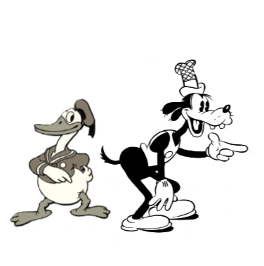 Donald bastard and goofy crap no mickey mouse and minnie mouse yes the ...