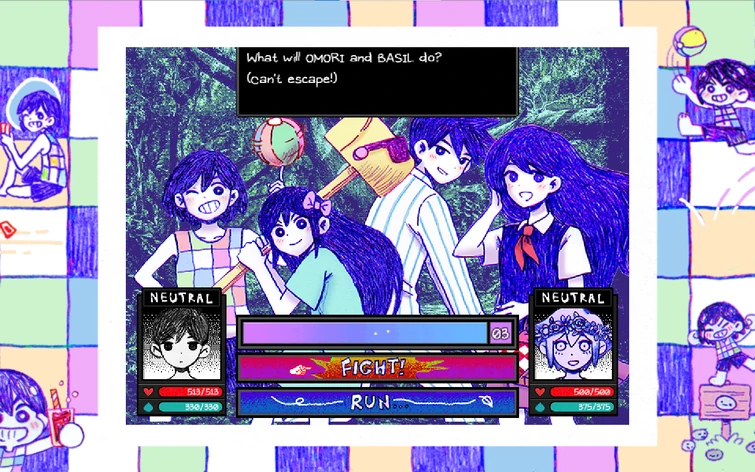 How am I gonna beat these with only OMORI and BASIL. | Fandom