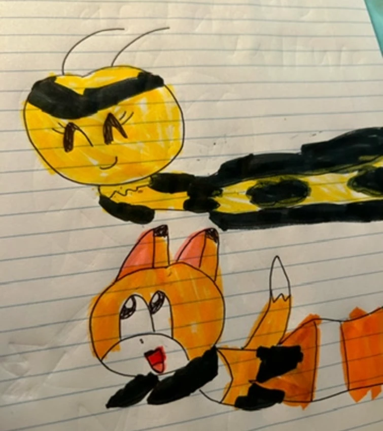 Trixx and pollen flying together | Fandom