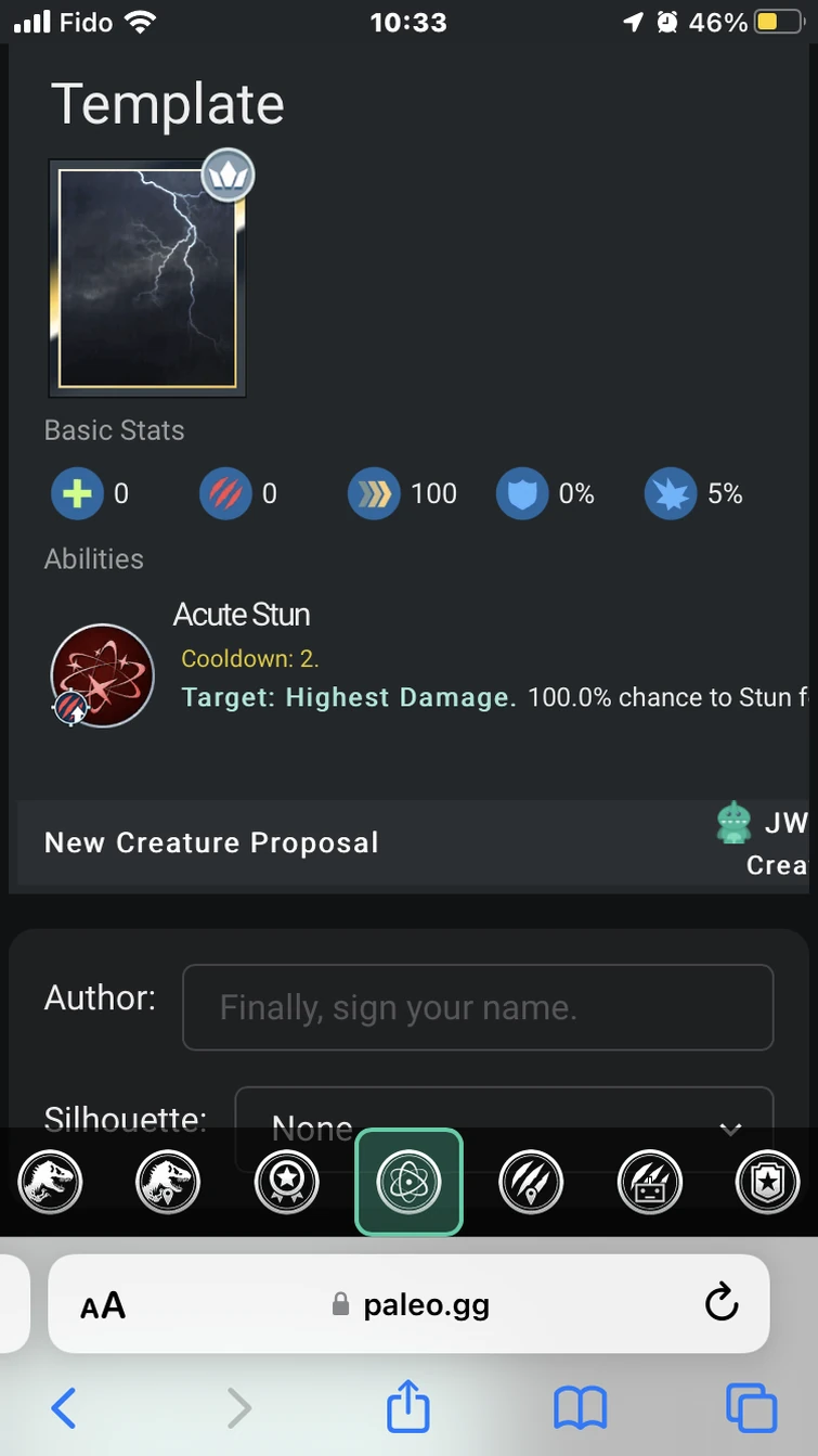 Card Templates For New JWTG Dinosaurs Part 1 | Fandom