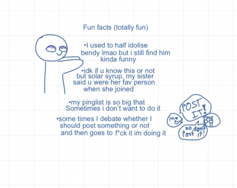 fun facts ¯\_(ツ)_/¯ | Fandom