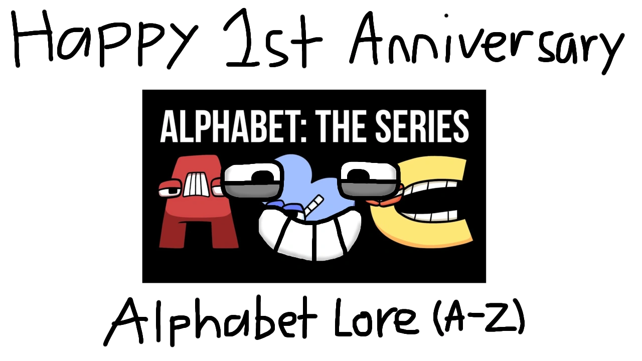 Happy 1st Anniversary to Alphabet Lore (A-Z) | Fandom