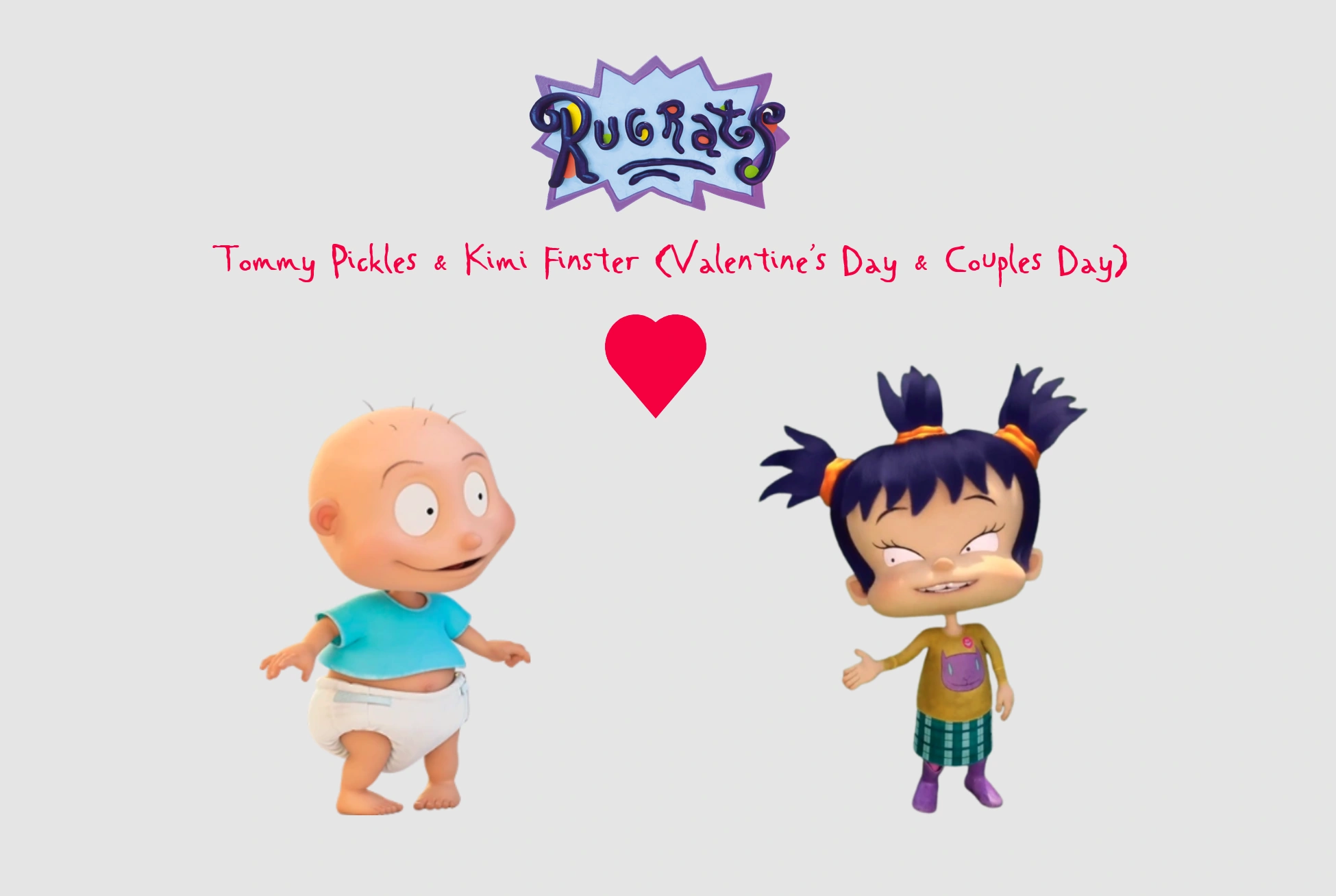 Tommy Pickles X Kimi Finster (Valentine's Day of Rugrats) 💘 | Fandom