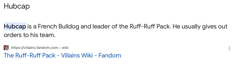 Who’s The Leader Of The Ruff-Ruff Pack?. | Fandom