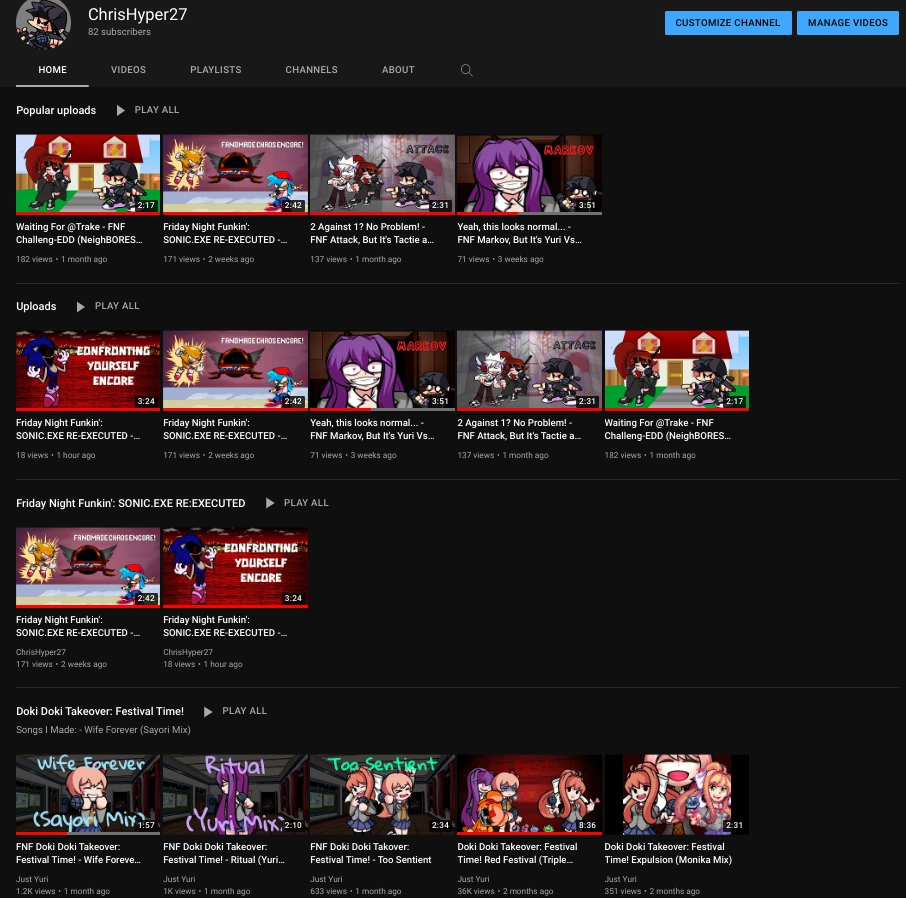 I Arranged My YouTube Channel | Fandom