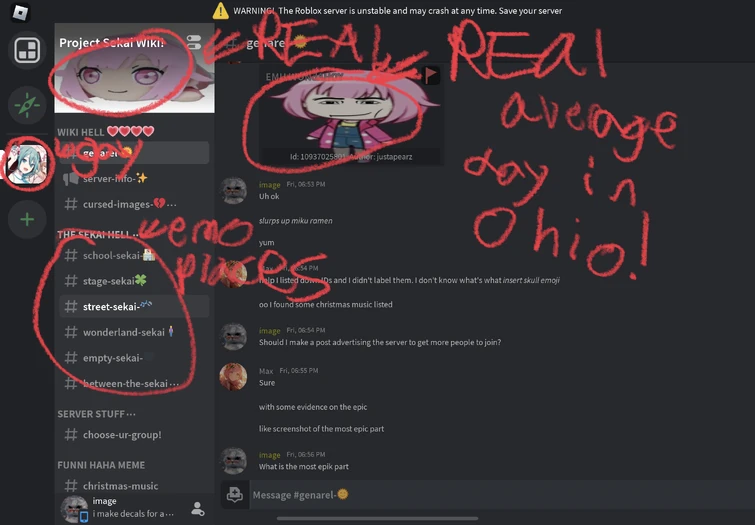 Join the project sekai wiki RCS2 Server! | Fandom