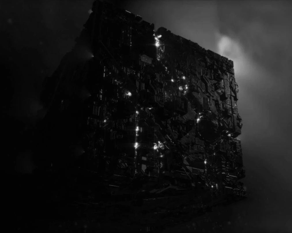Star Trek: Prodigy: Let Sleeping Borg Lie (episode) in black and white ...