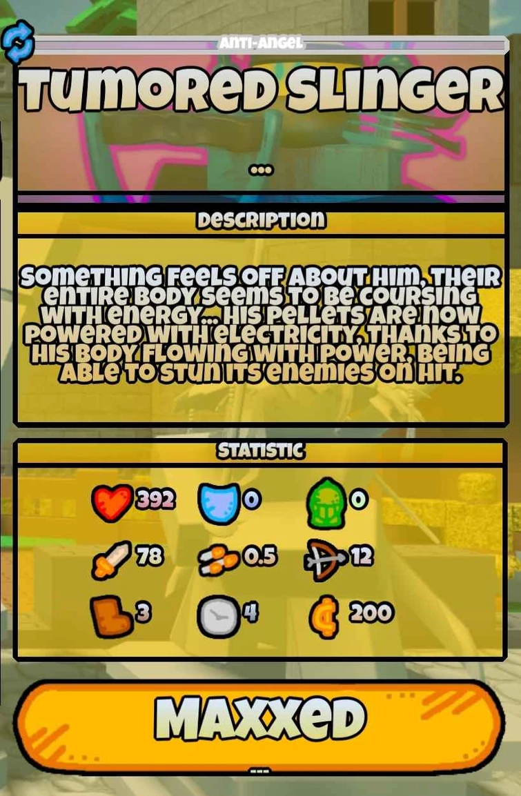 tumored slinger stuff | Fandom