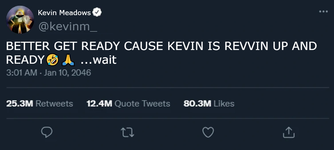 kevin tweet #3 | Fandom