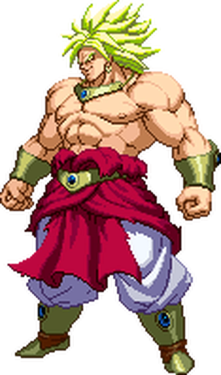 LSSJ Broly Sprite Recolor | Fandom