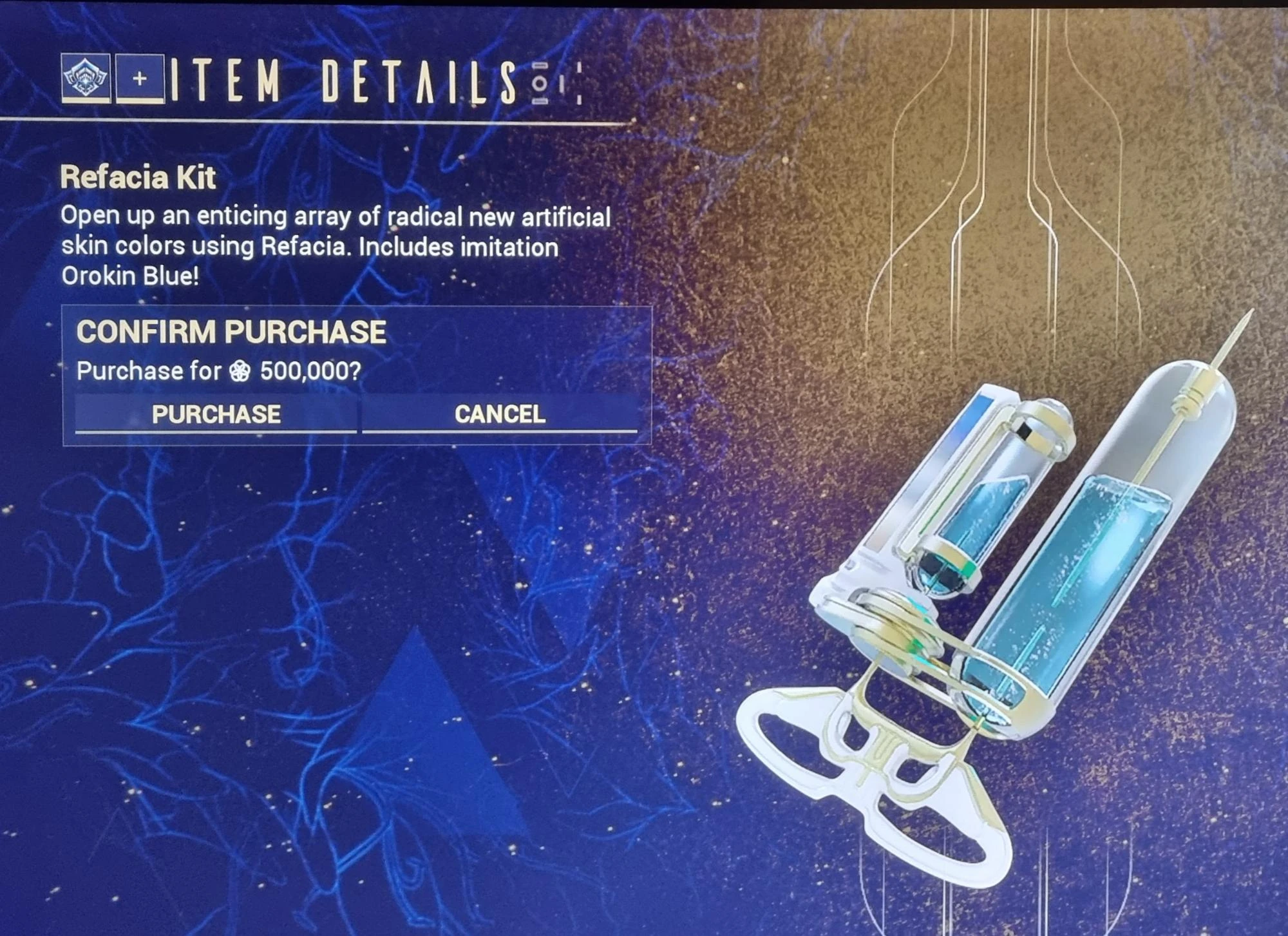 Anyone know much about the Refacia Kit? | Fandom