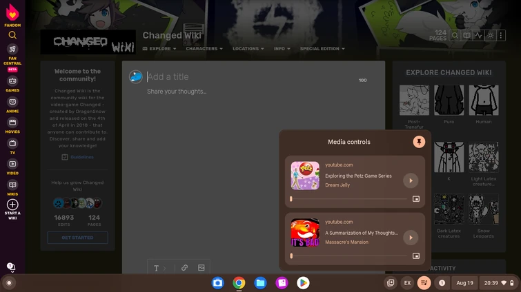 Discuss Everything About Changed Wiki | Fandom