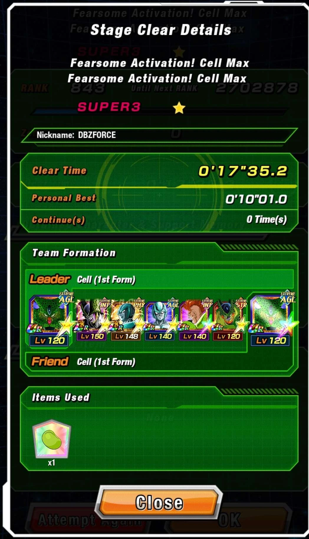 Cell max Artificial Lifeforms mission | Fandom