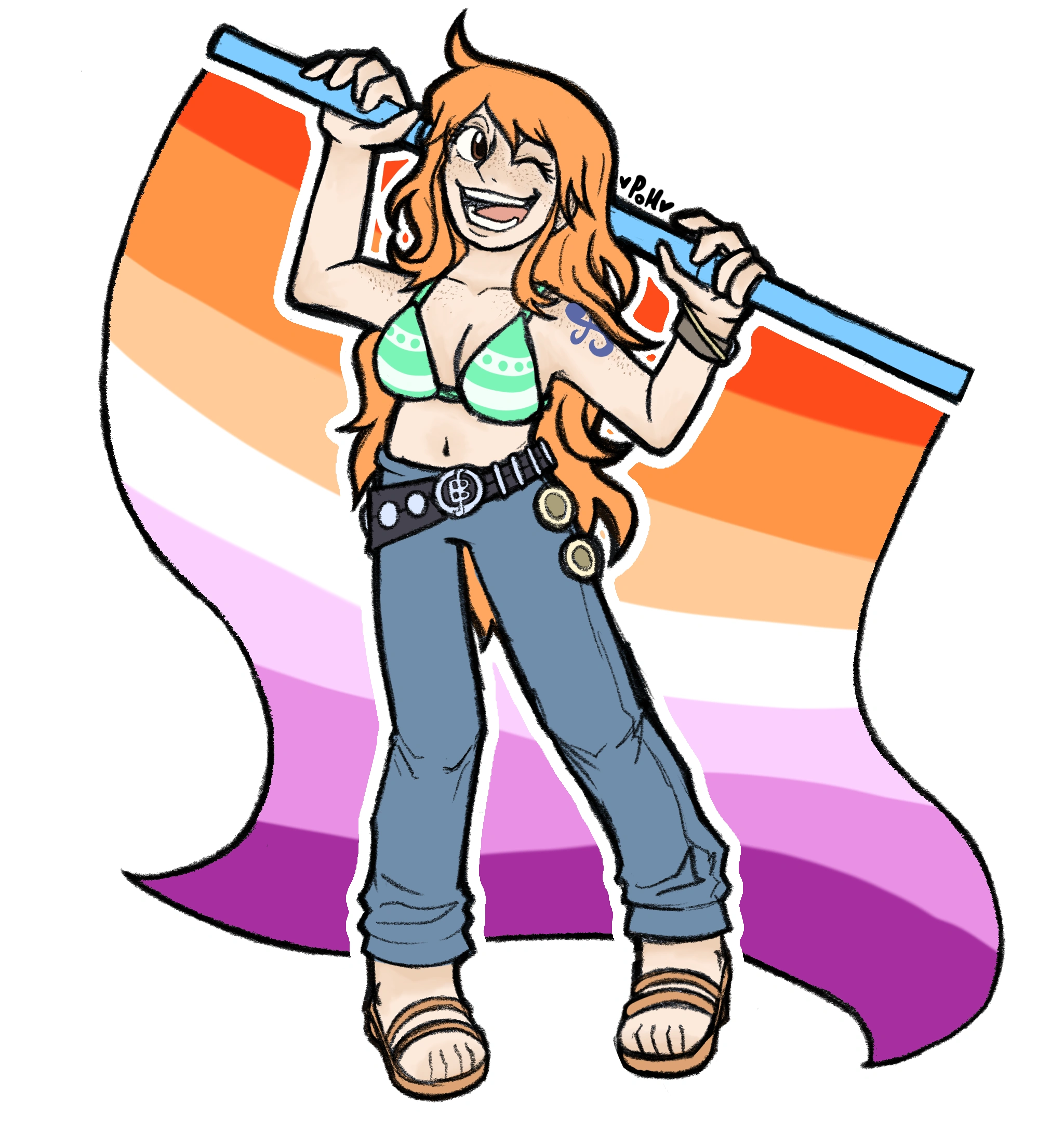 Nami is one of my favorite strawhats to draw I think | Fandom