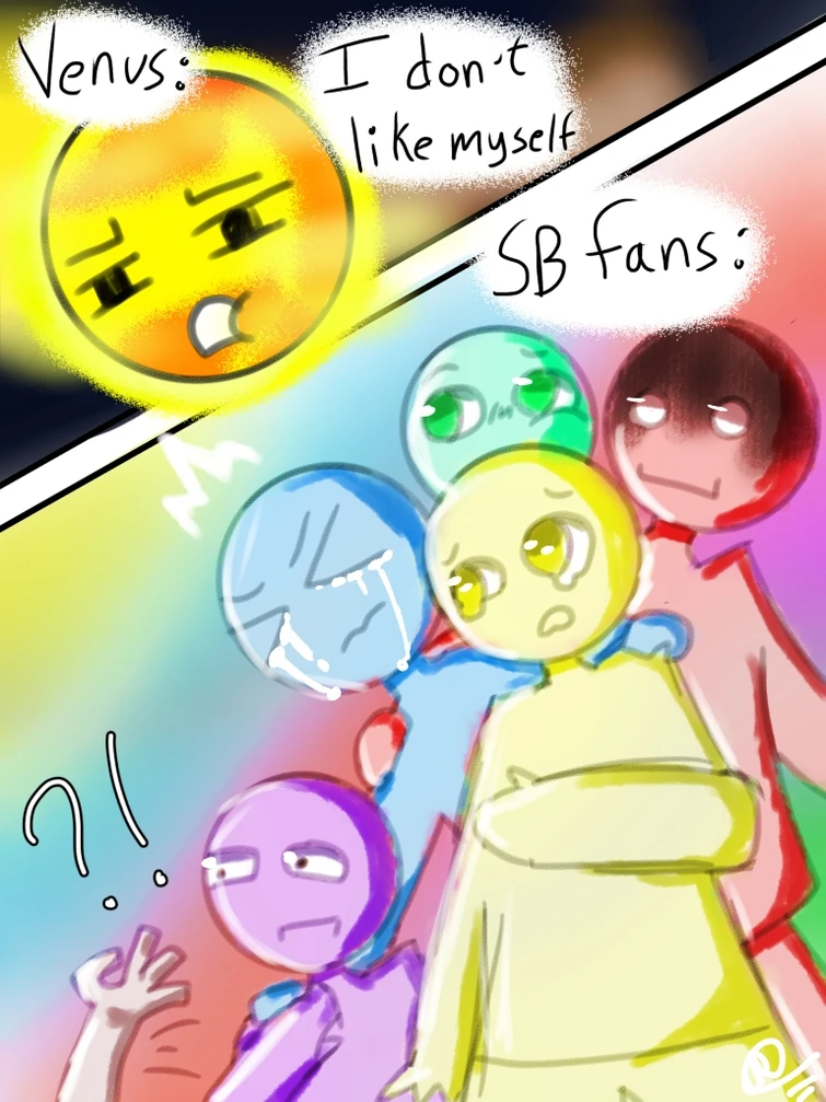 Basically the fandom after Rocky Planets: | Fandom