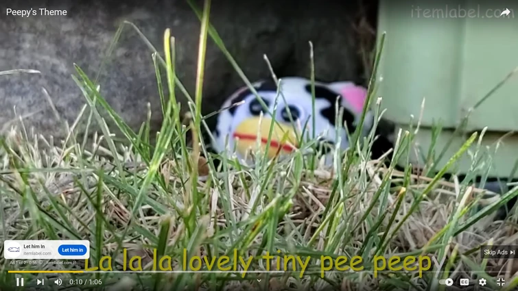 i got a peepy ad and im scared | Fandom