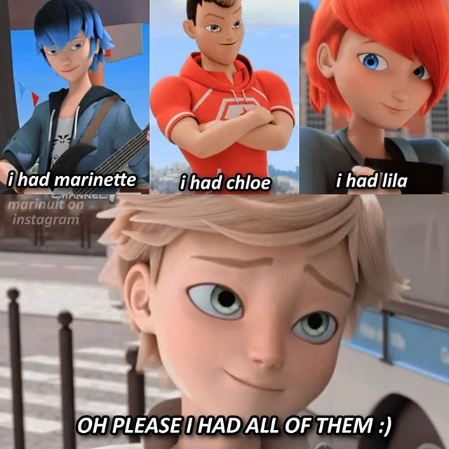 The way girls fight for Adrien is somehow | Fandom
