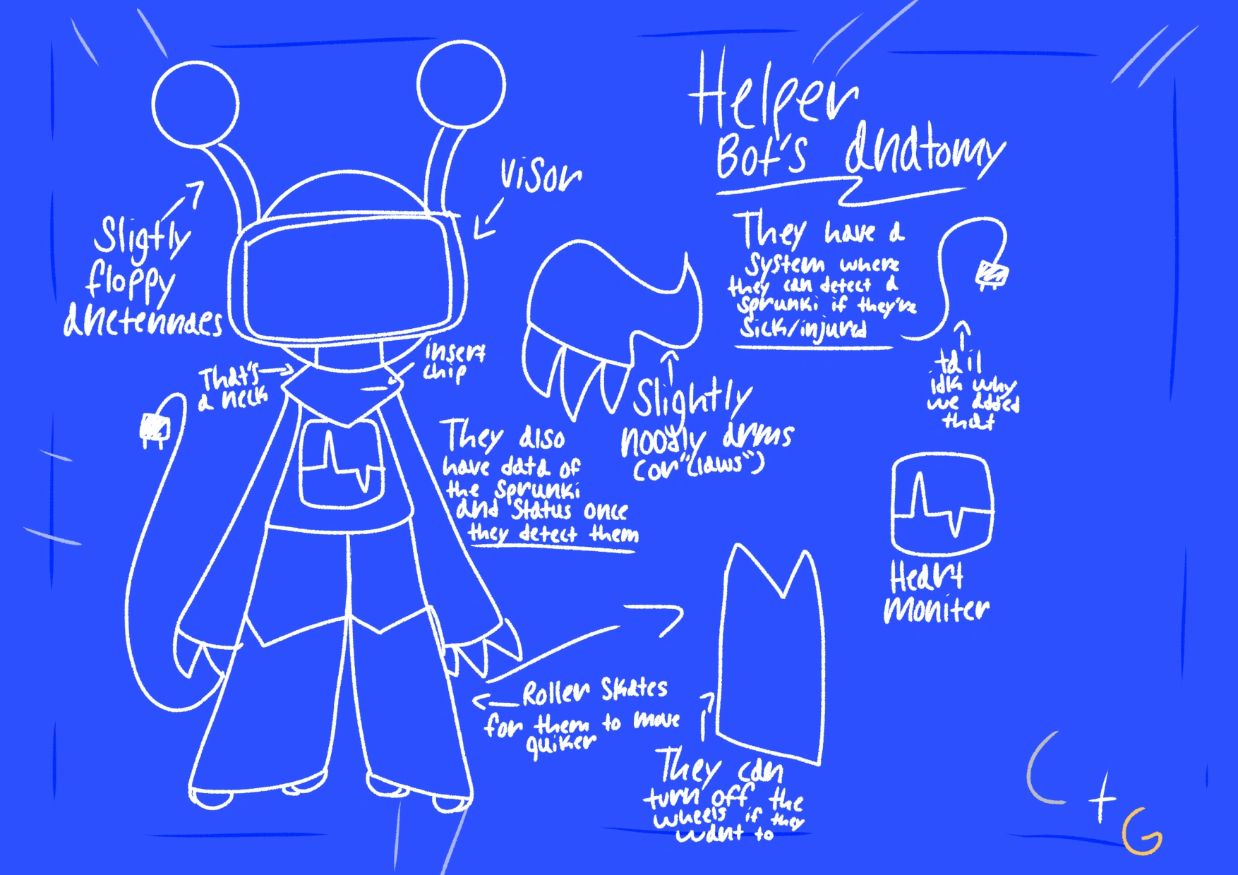 11 pm me was something. BECAUSE I MADE A FUCKING ANATOMY OF MY ROBOT ...