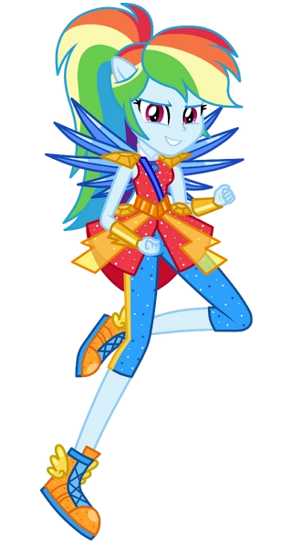 Rainbow Dash's Crystal Guardian form | Fandom