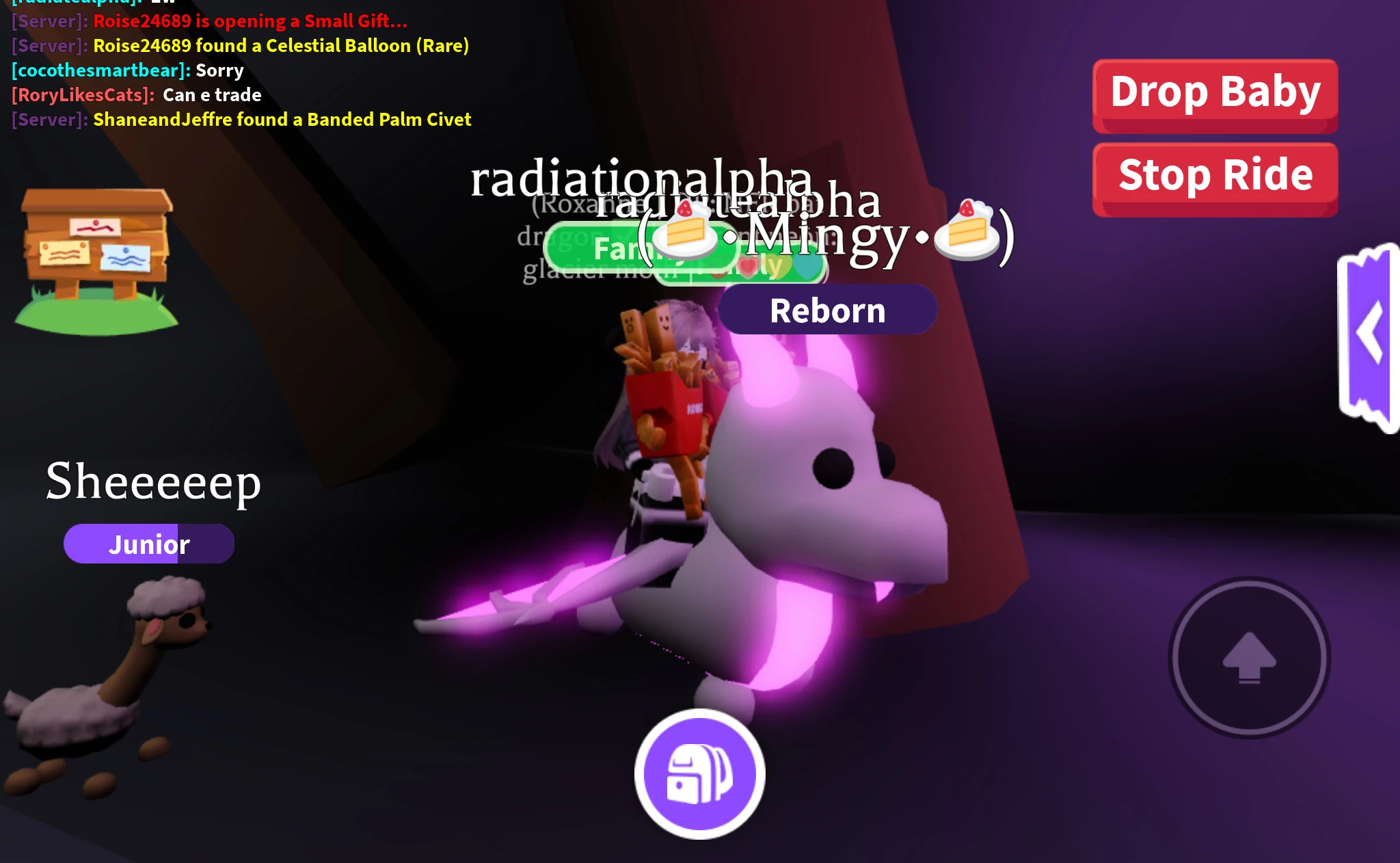 Neon lavender dragon! | Fandom