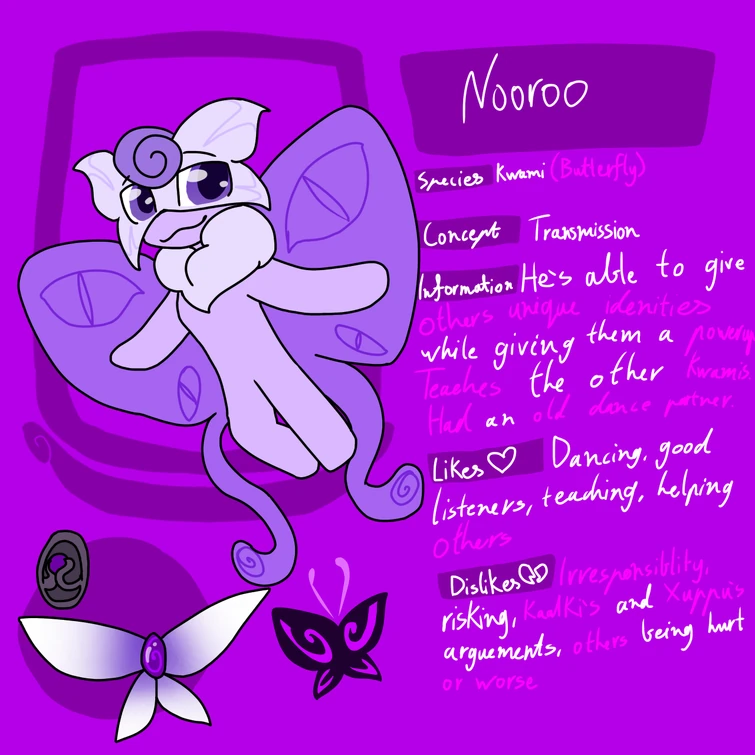 Nooroo’s bio 🦋 | Fandom